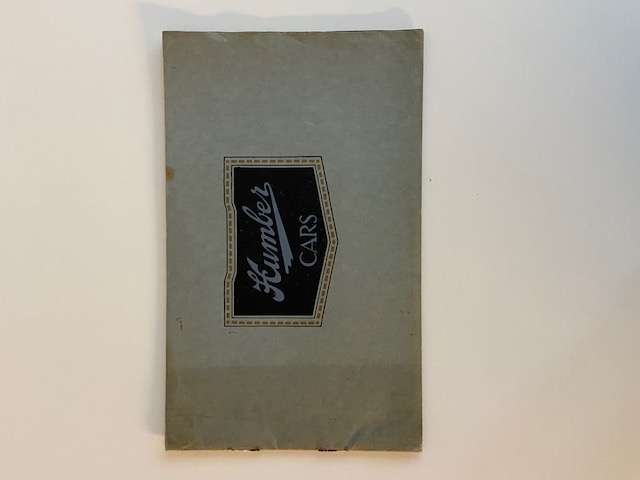 Humber cars catalogue 1928